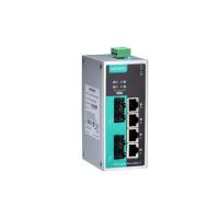 China Unique Moxa EDS-P206A 6-port unmanaged Ethernet switches with 4 PoE+ ports for sale