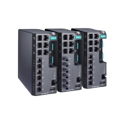 China Economical 9-port managed Ethernet switches Moxa EDS-4009 Series switch Layer 2 Managed Switches for sale