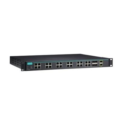 China Moxa ICS-G7526A/ ICS-G7528A Series switch 10GbE-port Layer 2 managed switches for sale