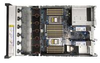 China Powerful Lenovo ThinkSystem SR665  2U Rack Server DDR4 32 DIMM slots for sale