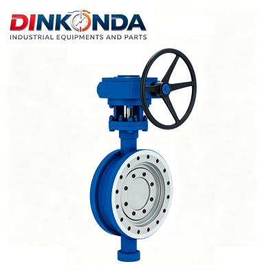 China ASME Power Plant Valves DN80-DN1000 PN25 Bi Directional Sealing Butterfly Valve for sale