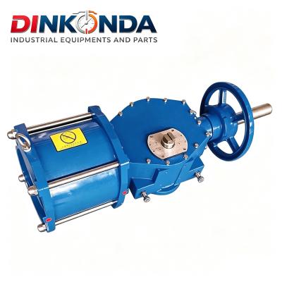 China IP67 Electric Double Acting Actuator Pneumatic Shift Fork Flange Mounted for sale