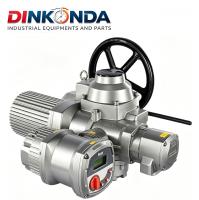 China Adjustable Electric Motor Actuator Valves In Power Plant High Torque LCD Intelligent Control for sale