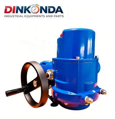 China ODM Torque Thermal Protection Quarter Turn Electric Valve Actuator 200Nm In Power Plant for sale