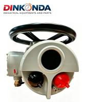China 100Nm IP67 Rotary Electronically Actuated Valves Explosion Proof 0.25KW for sale