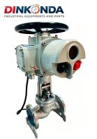 China Power Plant Intelligent IP67 NEMA 4X Multi Turn Electric Actuator 4-20mA 0-10VDC 10Nm-4000Nm for sale
