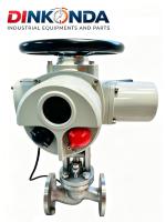 China Power Plant Intelligent IP67 NEMA 4X Multi Turn Electric Actuator 4-20mA 0-10VDC 10Nm-4000Nm for sale