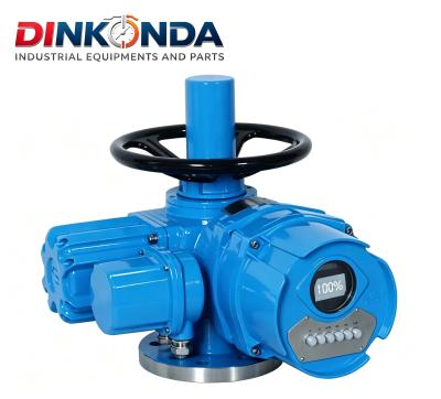 China Z-Type Rotary Electric Valve Actuators 10NM-6000NM Multi Torque Intelligent Straight Stroke for sale