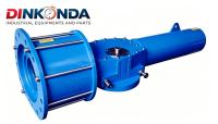 China AWS Rotary Pneumatic Valve Actuators JIS Standard Dual Cylinder Piston Transmission for sale