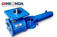 China AWS Rotary Pneumatic Valve Actuators JIS Standard Dual Cylinder Piston Transmission for sale