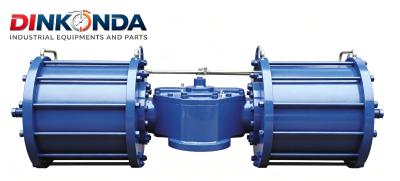 China Power Plants hydraulic Pneumatic Rotating Actuator 6063-T5 Aluminum Alloy AW High Torque for sale