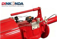 China 500Nm Hydraulic Pneumatic Valve Actuators Manual Double Acting 90 ° Rotation Fork Transmission for sale