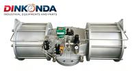 China 110V Pneumatic Valve Actuators Symmetrical Dual Cylinder Linear And Rotary Actuators for sale
