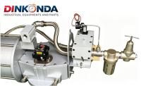 China Heavy Duty Pneumatic Valve Actuators Double Acting ISO5211 Standard 10Nm-5000 Nm for sale