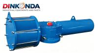 China IP65 Aluminum Alloy Single Cylinder Pneumatic Rotary Actuator 90 Degree Stroke for sale