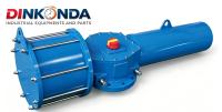 China IP65 Aluminum Alloy Single Cylinder Pneumatic Rotary Actuator 90 Degree Stroke for sale