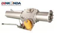 China Power Plants Pneumatic Valve Actuators SUS304 Stainless Steel Fork Type 90° Single Acting for sale