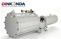 China Modulating Single Acting Pneumatic Valve Actuators Dual Cylinder ATEX Certificated for sale