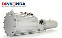 China Modulating Single Acting Pneumatic Valve Actuators Dual Cylinder ATEX Certificated for sale