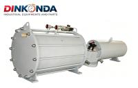 China Modulating Single Acting Pneumatic Valve Actuators Dual Cylinder ATEX Certificated for sale