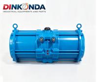 China Horizontal Single Double Acting Piston Actuator Pneumatic Dual Cylinder Customized for sale