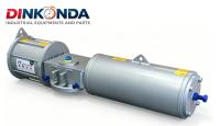 China Industrial Dual Cylinder Pneumatic Valves And Actuators Welded Fork Transmission 220V for sale