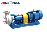 China Fluoroplastic Alloy Power Plant Pumps 2.2kw-15kw Acid Alkali Corrosion Resistant High Volume for sale