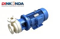 China Corrosion Resistant Direct Coupled Cryogenic 110v Centrifugal Pump Polyvinylidene Chloride for sale