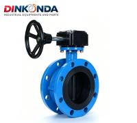 China PN10 PN16 Power Plant Valves DN50-DN2000 Worm Gear 100mm Butterfly Valve Oil Resistant for sale