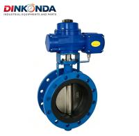 China D941X Power Plant Valves Electric Actuator EPDM Rubber PTFE Lined Butterfly Valve for sale