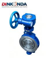 China Manual butterfly Power Generation Valves DN150 Three Eccentric Metal Cast Steel for sale