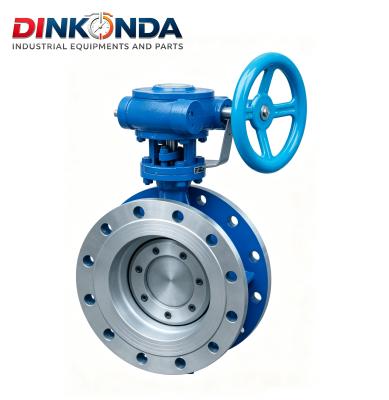 China Industrial butterfly Eccentric Power Station Valve High Temperature 48 inch OEM for sale