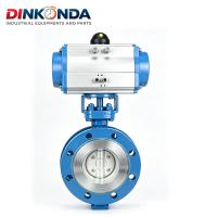 China API 598 WCB Gear Rack 4 Inch Butterfly Valve Pneumatic Actuator high performance for sale
