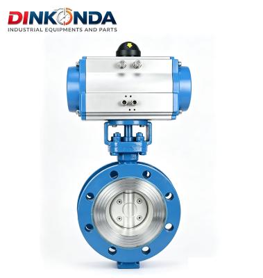 China API 598 WCB Gear Rack 4 Inch Butterfly Valve Pneumatic Actuator high performance for sale