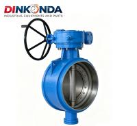 China API 600 Frictionless Sealed Three Eccentric Butterfly Valve In Hydro Power Plant 4inch for sale