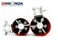 China Explosion Proof Power Plant Fans Three Phase Asynchronous Motor Axial Flow Exhaust Fan for sale