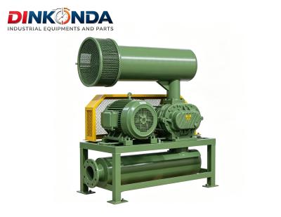 China Pneumatic Rotary Three Lobe Roots Blower Naturally Air Cooled Volumetric 380V for sale