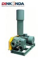China Vertical Rotary 3 Lobe Roots Blower Water Cooled Volumetric Fan IP55 10kW-200kW for sale