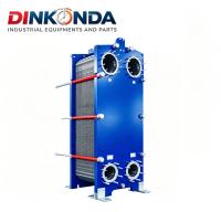 China Titanium Hastelloy Semi Welded Plate Heat Exchanger HVAC Frame 220V for sale