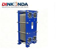 China SUS304 Plate Frame Power Plant Heat Exchangers EPDM NBR FKM Fluororubber Gasket for sale