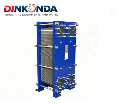 China SUS304 Plate Frame Power Plant Heat Exchangers EPDM NBR FKM Fluororubber Gasket for sale