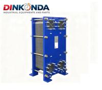 China SUS304 Plate Frame Power Plant Heat Exchangers EPDM NBR FKM Fluororubber Gasket for sale