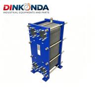 China SUS304 Plate Frame Power Plant Heat Exchangers EPDM NBR FKM Fluororubber Gasket for sale