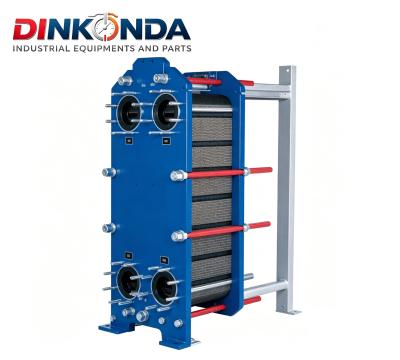 China Replaceable Flat Plate Welded Heat Exchanger 0.6-1.6MPa Wide Channel for sale