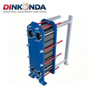 China Replaceable Flat Plate Welded Heat Exchanger 0.6-1.6MPa Wide Channel for sale