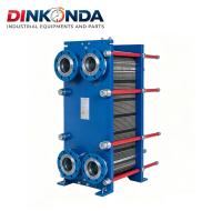 China Wide Channel Power Plant Heat Exchangers Half Welded Plate Fluororubber Gasket chiller phe for sale