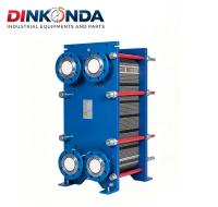 China Wide Channel Power Plant Heat Exchangers Half Welded Plate Fluororubber Gasket chiller phe for sale
