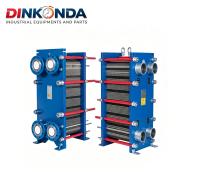 China Wide Channel Power Plant Heat Exchangers Half Welded Plate Fluororubber Gasket chiller phe for sale