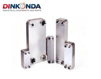 China Nickel Brazed Power Plant Heat Exchangers Plate High Temperature API Standard Customized for sale