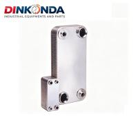 China Nickel Brazed Power Plant Heat Exchangers Plate High Temperature API Standard Customized for sale